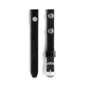 Balenciaga Le Cagole Studded Belt - Black