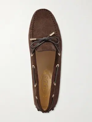 TOD'S Gommino Suede Loafers