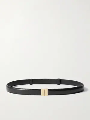 TOTEME Leather Belt - Black