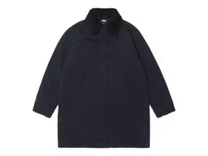 StÜssy Insulated Long Coat - Black
