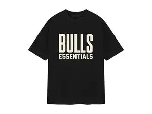 Fear Of God Essentials Bulls Tee Shirt - Black