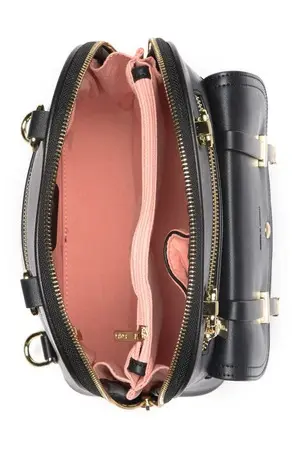 BELLE & BLOOM 5th Ave Leather Backpack - Black