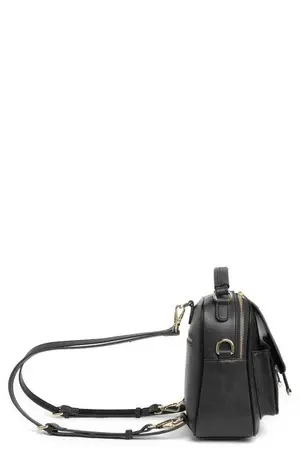 BELLE & BLOOM Camila Leather Backpack - Black