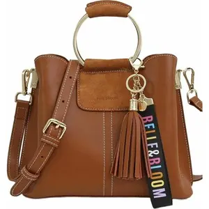 BELLE & BLOOM Twilight Leather Crossbody Bag - Brown