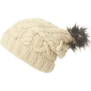 NIRVANNA DESIGNS Sugar Sugar Slouch Beanie - White