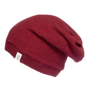 NIRVANNA DESIGNS Dekalb Slouch Hat - Burgundy