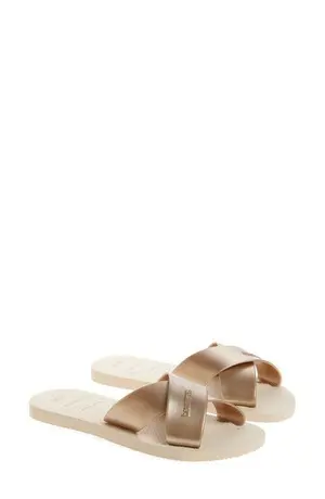 Havaianas Aqua Slide Sandal - Beige