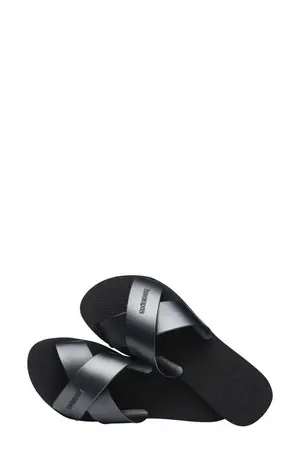 Havaianas Aqua Slide Sandal - Black