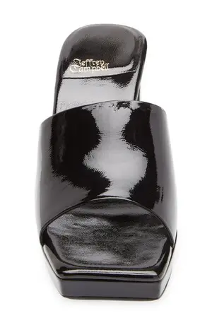 Jeffrey Campbell Dress Code Sandal - Black Patent