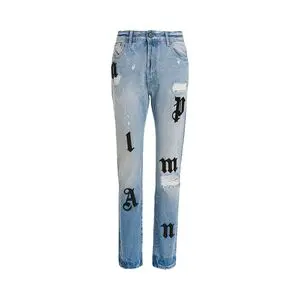 Palm Angels Logo Jeans For Men