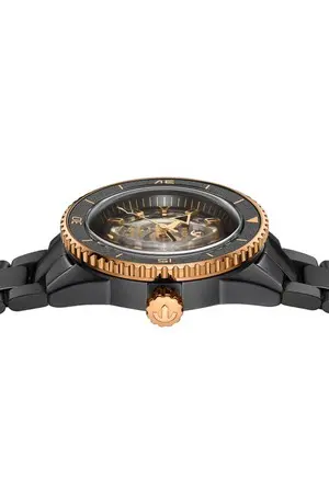 RADO Captain Cook High Tech Ceramic Skeleton Bracelet Watch