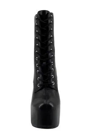 ZIGI Adara Lace-up Platform Boot - Black