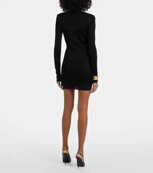 Saint Laurent Knitted Minidress