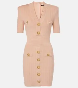 Balmain Short Sleeve Cocktail Dresses