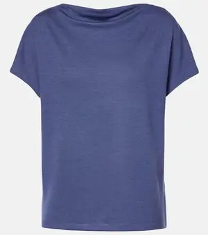 Vince Draped T-shirt - Blue