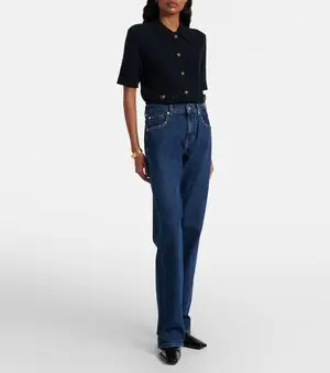 7 For All Mankind High-rise Flared Jeans