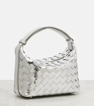 Bottega Veneta Wallace Intrecciato Leather Shoulder Bag