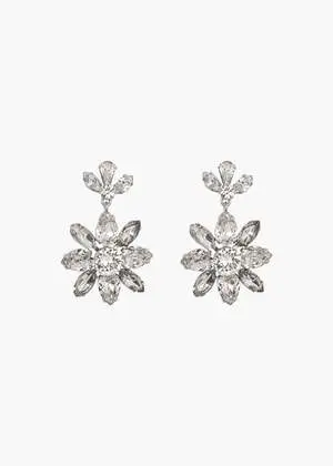JENNIFER BEHR Vienna Drop Earrings - Crystal