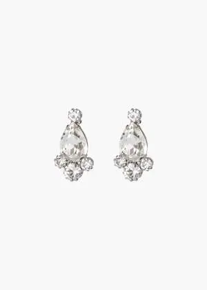 JENNIFER BEHR Leila Earrings - Crystal