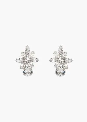 JENNIFER BEHR Maura Earrings - Crystal
