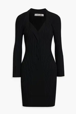 Diane Von Furstenberg Ribbed Day Dresses