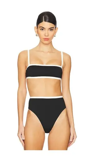 Bondi Born Fiona Bikini Top - Black