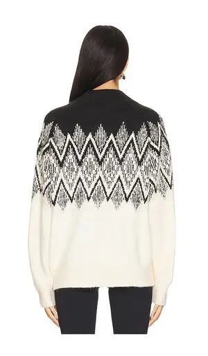 Varley Siren Relaxed Jacquard Pullover Sweater