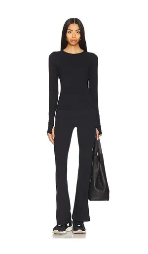 Splits59 Airweight Lite Long Sleeve Top - Black