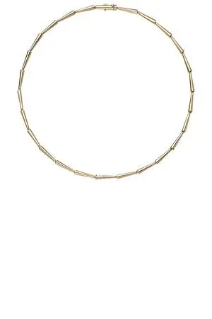 Melissa Kaye Lola Linked Necklace - 18k Yellow Gold & Diamonds