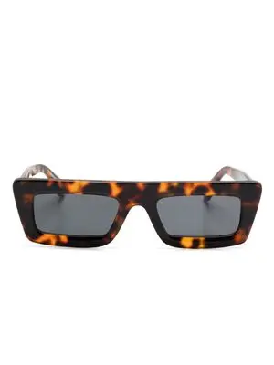 Off-White Ontario Sunglasses - Brown