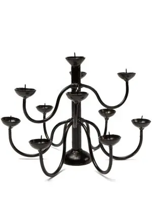 GOHAR WORLD Mini Candelabra - Black