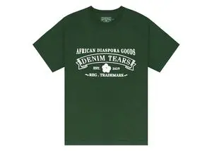 DENIM TEARS Adg Tee Shirt - Green