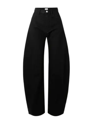Alaia Black Wash Jeans For Women