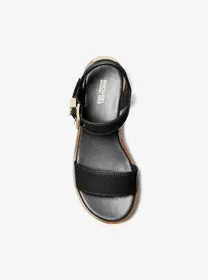 Michael Kors Richie Platform Espadrille Sandal - Black