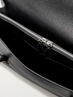 Alaïa Le Teckel Flap Shoulder Bag - Black