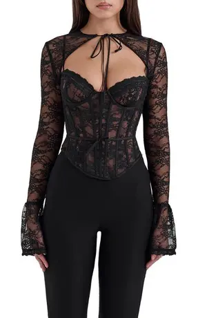 House Of Cb Lace Blouses