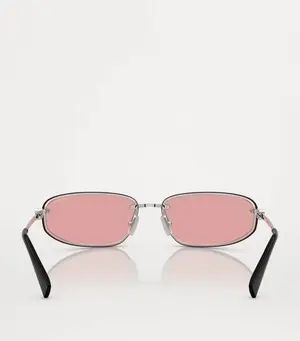Miu Miu Mua50s Rimless Sunglasses