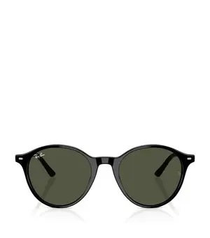 Ray-ban Rb2230 Round Frame Sunglasses - Black