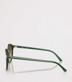 Ray-ban Rb2230 Round Frame Sunglasses - Green