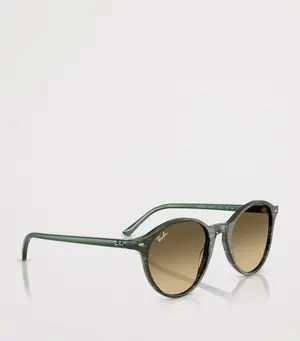 Ray-ban Rb2230 Round Frame Sunglasses - Green