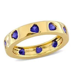 JULIANNA B. Lab-created Gemstone Eternity Ring - Sapphire