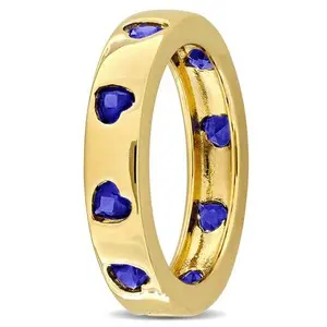 JULIANNA B. Lab-created Gemstone Eternity Ring - Sapphire