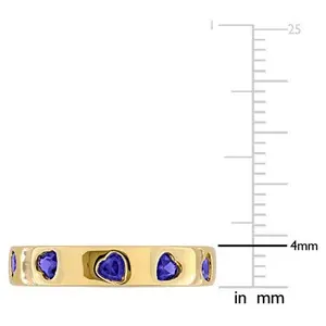 JULIANNA B. Lab-created Gemstone Eternity Ring - Sapphire