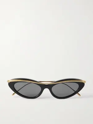 Loewe Cat-eye Sunglasses - Gold