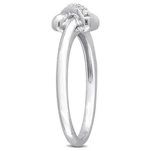 JULIANNA B. 14k Gold Diamond Ring - White Gold