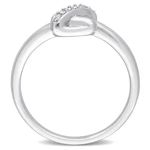 JULIANNA B. 14k Gold Diamond Ring - White Gold