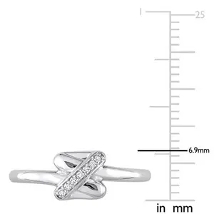 JULIANNA B. 14k Gold Diamond Ring - White Gold