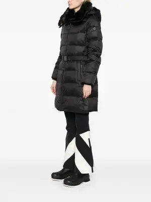 Michael Kors 3/4 Belted Puffer Coat