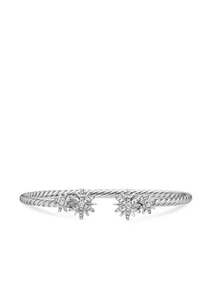David Yurman Starburst Diamond Bracelet - Silver