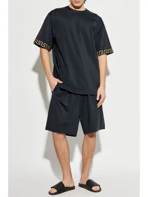 Versace Greca Waistband Shorts